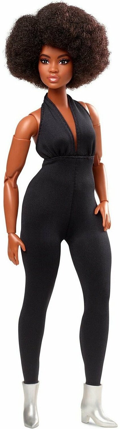 Кукла Barbie из серии Looks Чернокожая, 30 см, GTD91