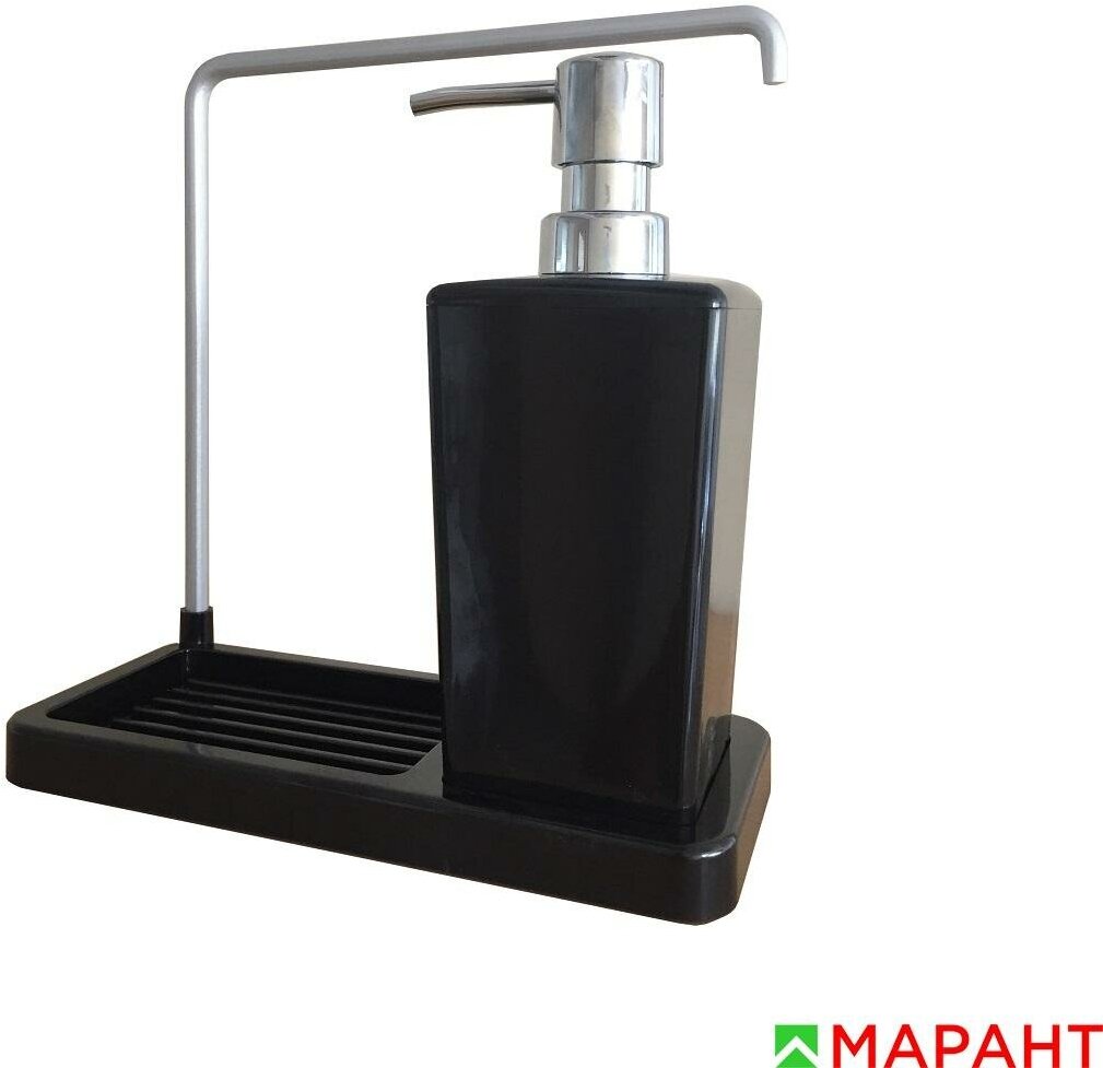 Дозатор для моющего средства Luna E56, черный