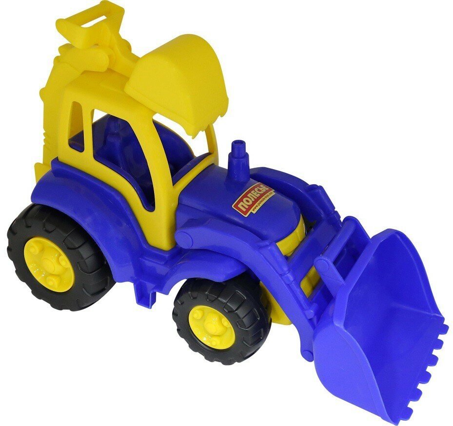 Полесье Трактор Чемпион с лопатой и ковшом 0513 с 2 лет