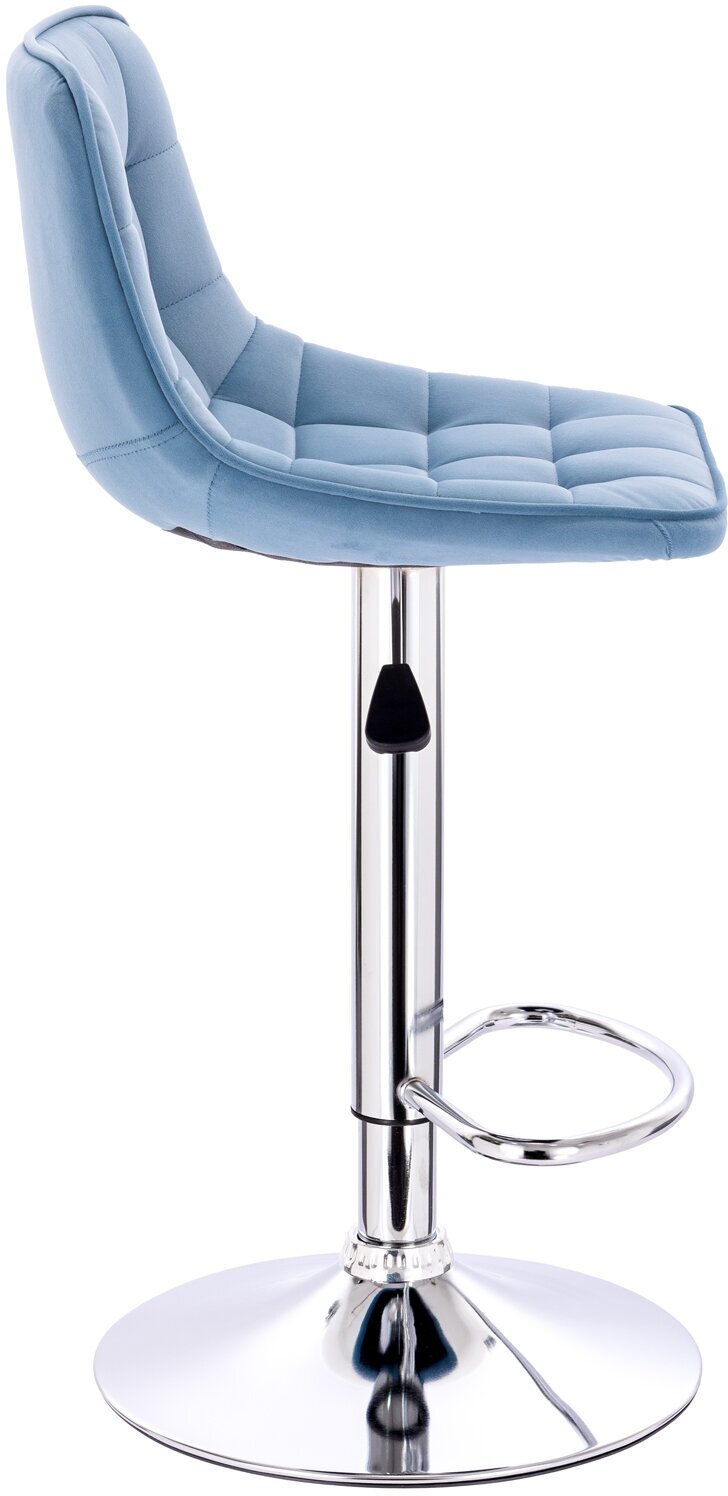 Стул барный Everprof Cooper ткань/голубой