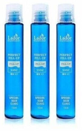 Ампульный Филлер для волос разглаживающий, кератин/коллаген/аминокислоты шелка 13 мл 3 штук