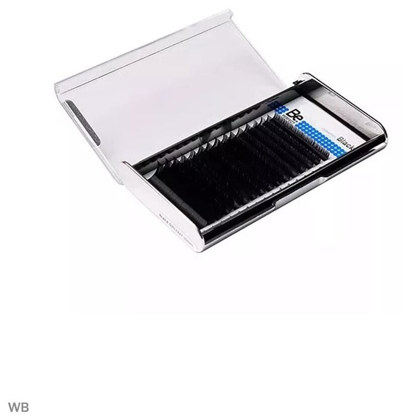 Be Perfect Черные ресницы Black MIX 16 линий (D/0,10/7-15)