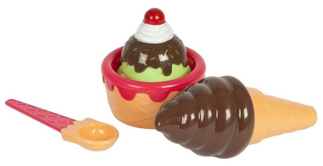 Игровой набор "Шоколадное мороженое" в сумочке