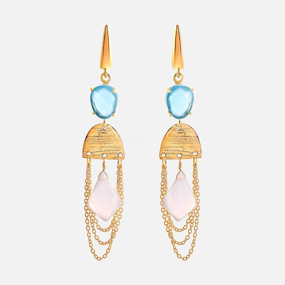 Серьги ELEMENT47, 925 проба