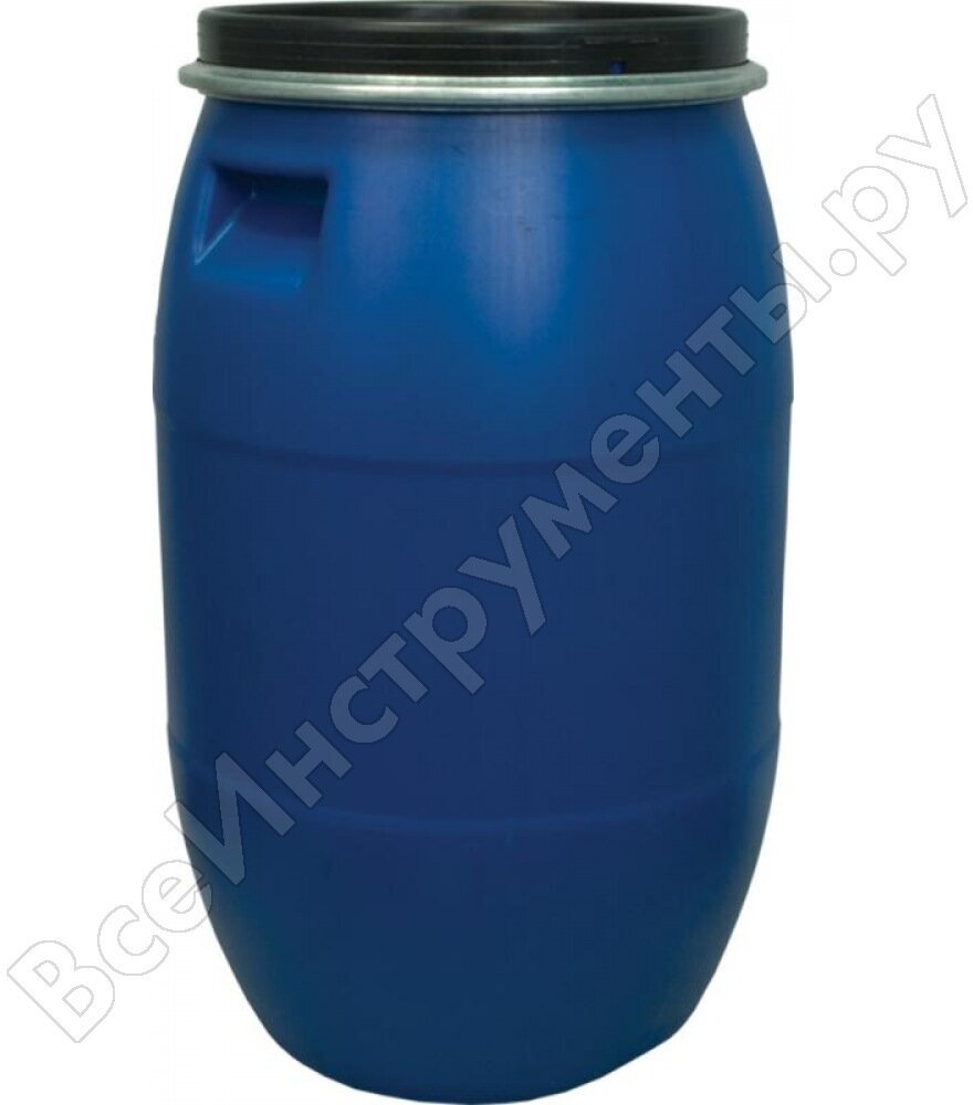 Бочка с крышкой на обруч Тара. ру п/э, 127 л 00219, полиэтилена, удобной