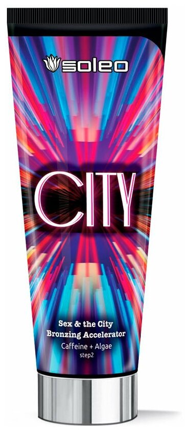 Soleo City Бронзатор для загара в солярии, с бронзаторами, 200мл