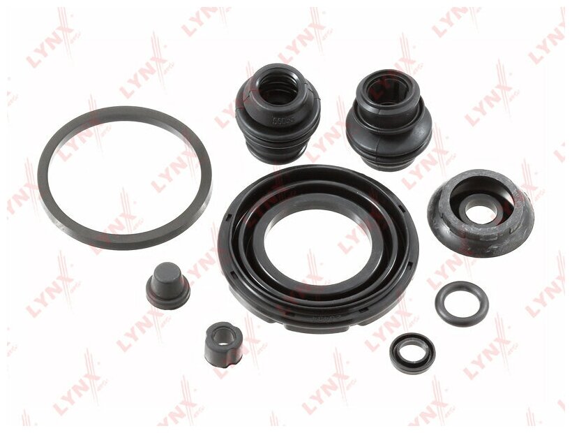 LYNXauto Ремкомплект тормозного суппорта заднего (для поршня 41 mm, суппорт Akebono) MITSUBISHI ASX 10> / Outlander/Airtrek III 12>, CITROEN C4 Aircross 12>, PEUGEOT 4008 12>