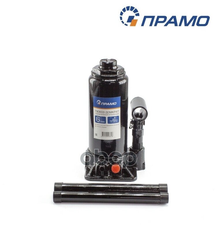 PRAMO T90603S Домкрат гидр. бут. 6т, в кейсе, 195-380 мм Прамо T90603S