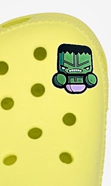 Джиббитсы для crocs, украшения для обуви, клипсы для обуви Халк 1 шт My Jibb