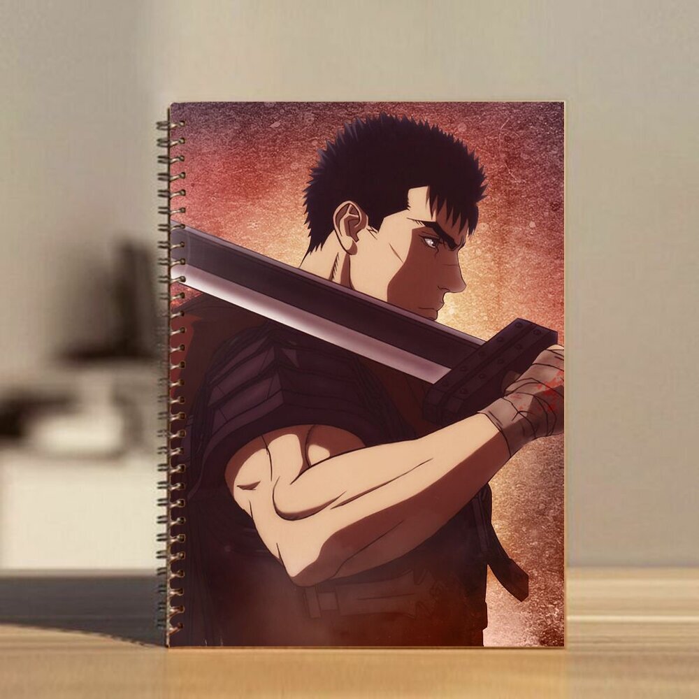 Скетчбук А5 по аниме Берсерк / Гатс / Гац №3