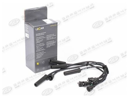 Провода свечные высоковольтные бронепровода 2101-07 "LECAR" (к-т) (фирм. упак)