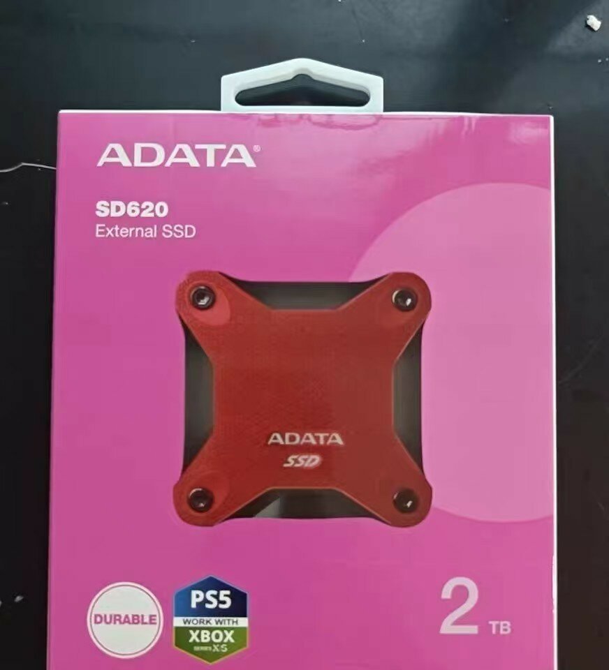 Внешний SSD диск ADATA Black SD620, 2000ГБ (SD620-2TCBK)Внешние жёсткие диски