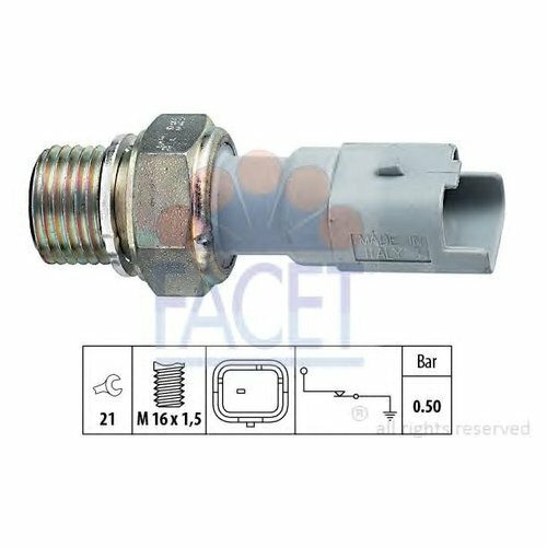 Датчик давления масла Facet 70130