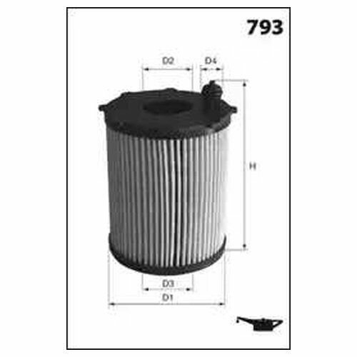 Фильтр масляный LUCAS FILTERS LFOE287 для BMW 1 серия E81, E82, E87, E88, 3 серия E90, E91, E92, E93, 5 серия E60, E61, F10