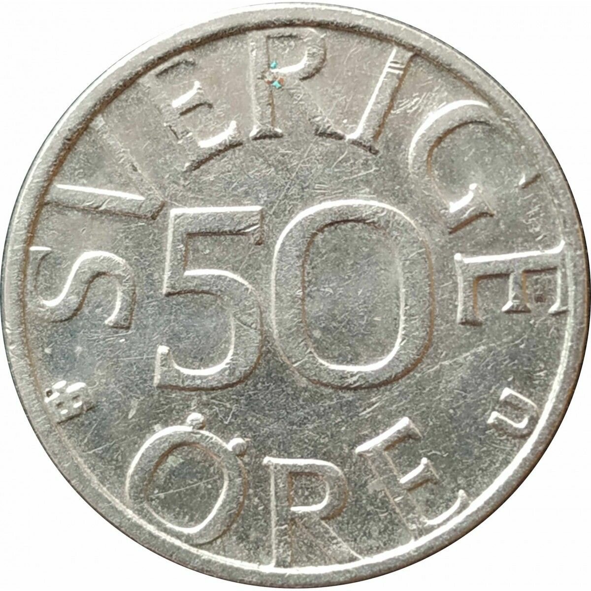 50 эре 1984 Швеция из оборота