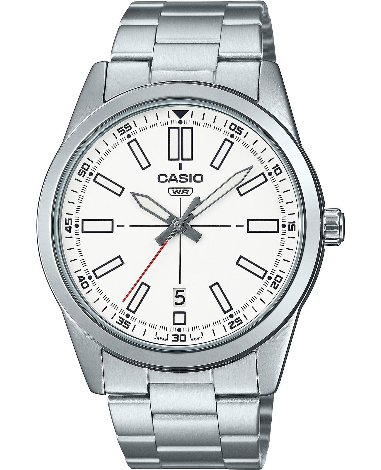 Наручные часы CASIO Collection, белый/серебряный — фото 1