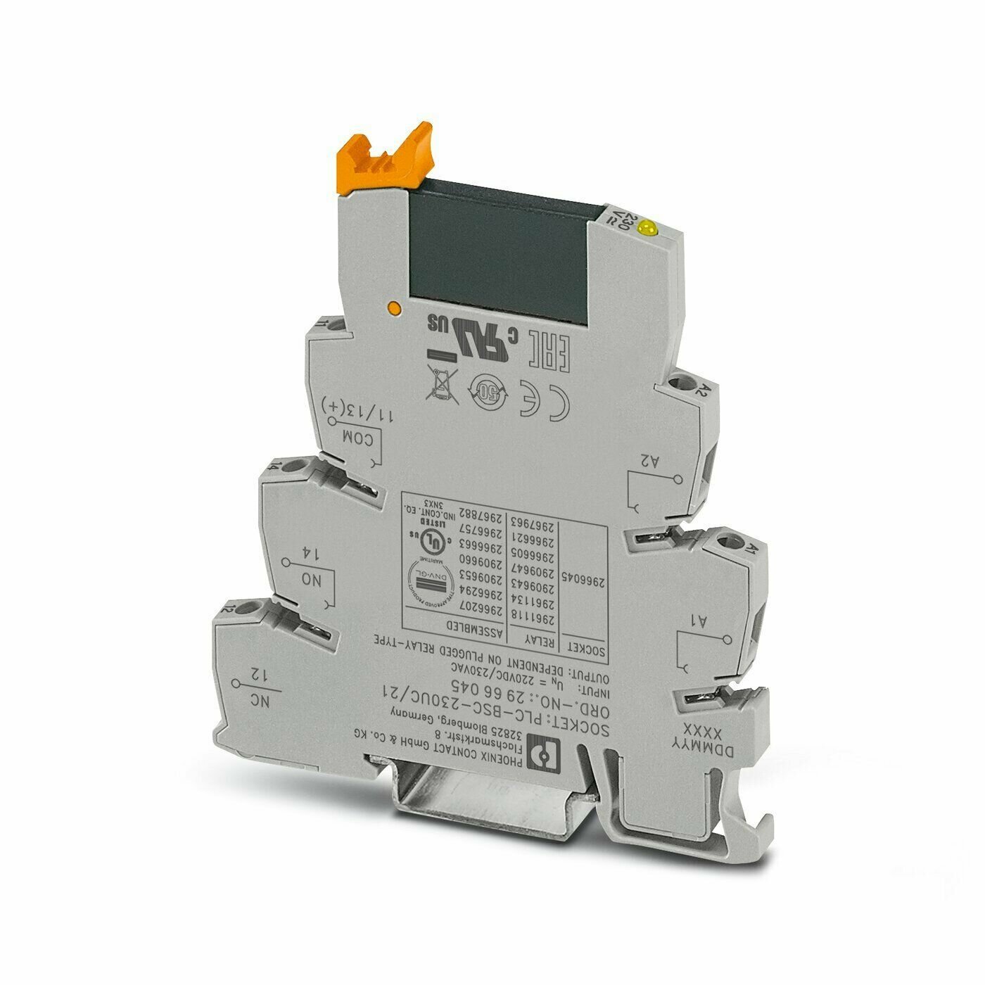 PLC-OSC-230UC/48DC/100 Интерфейсный модуль полупроводникового реле