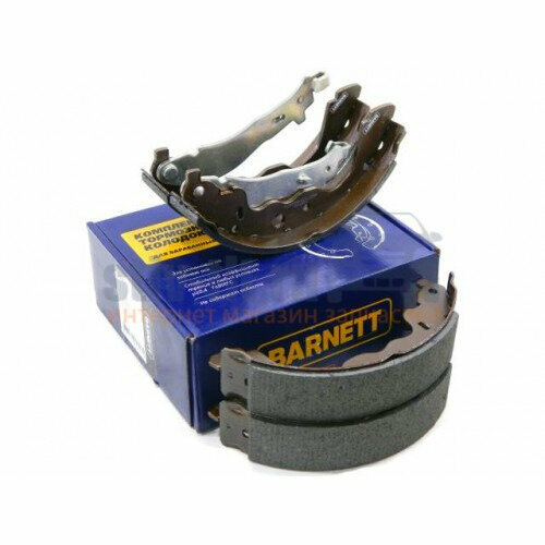 Колодки тормозные задние Barnett для Ларгус LD202