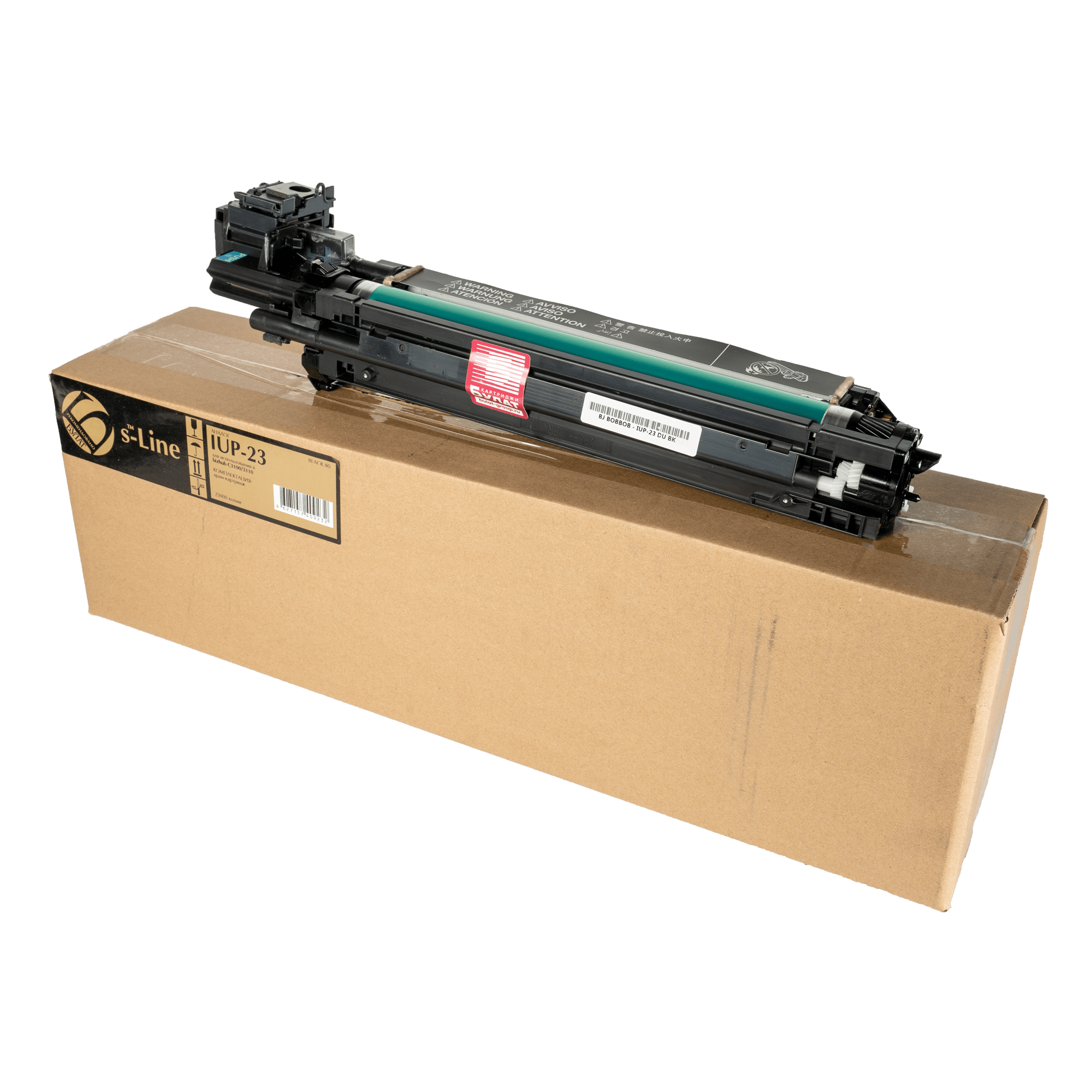Драм-картридж булат s-Line IUP-23K для Konica Minolta bizhub C3100P, bizhub C3110 (Чёрный, 25000 стр.), ref.