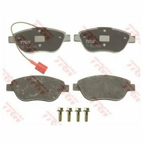 Комплект передних тормозных колодок TRW GDB1483 для ABARTH 500 595 695 312 (2008-н. в.), Fiat Bravo (2006-2014), Fiat Idea (2003-н. в.)