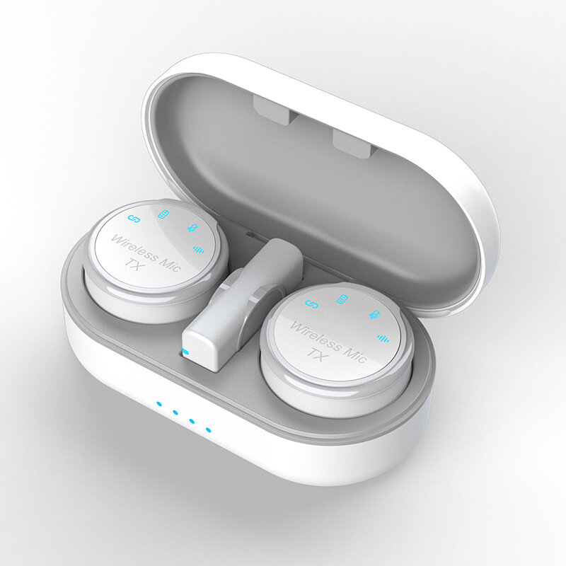 Новый J5 Mini беспроводной магнитный круглый беспроводной микрофон для четкого видео, прямой трансляции и шумоподавления