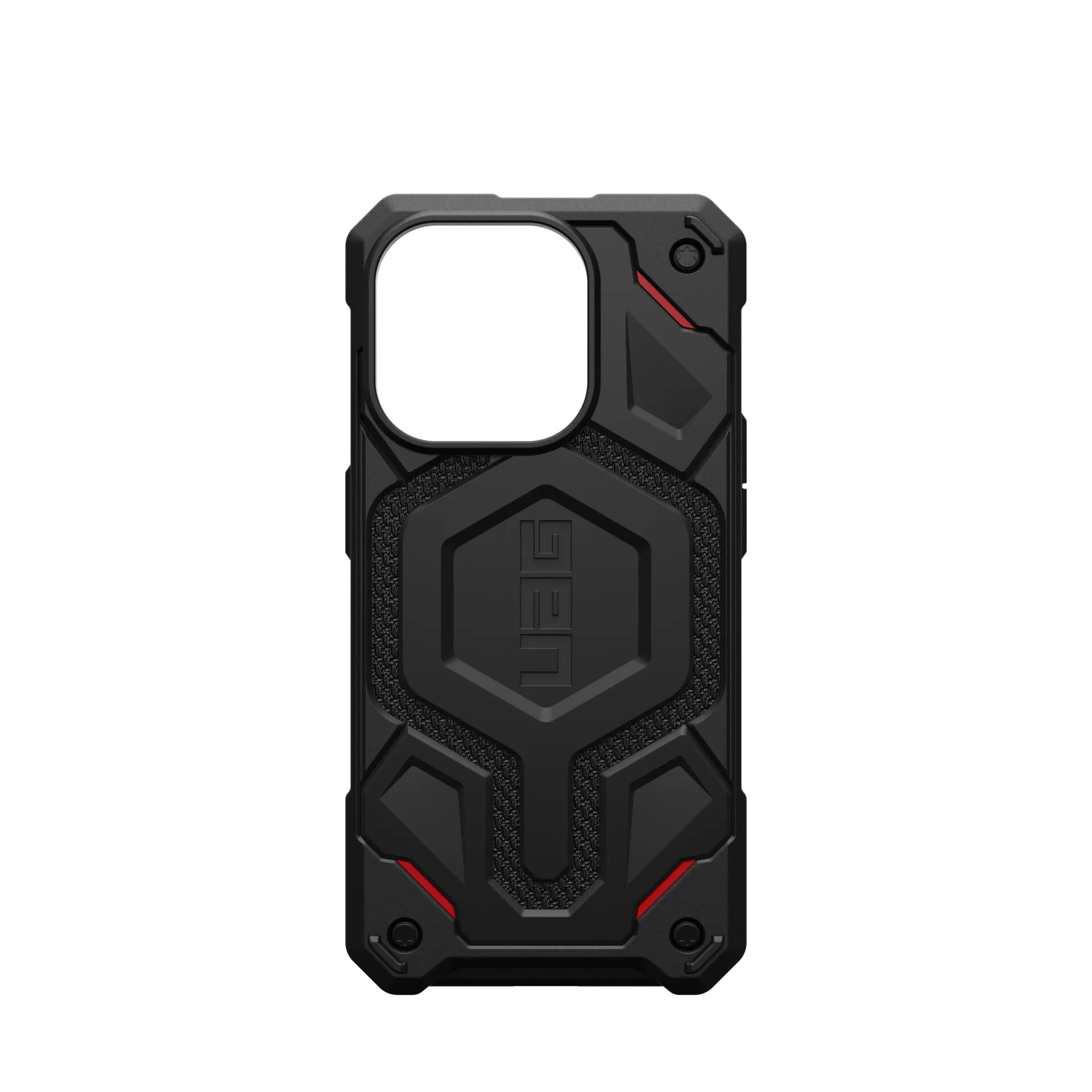 Чехол UAG Monarch Pro MagSafe для iPhone 15 Pro чёрный (Kevlar-Black) (114221113940)