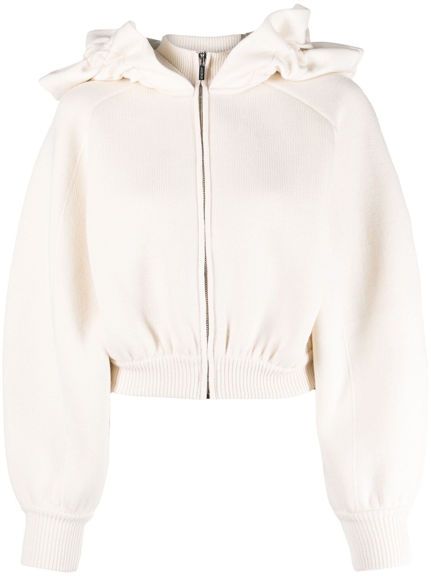 Худи La Maille Crinoline ruffled hoodie
