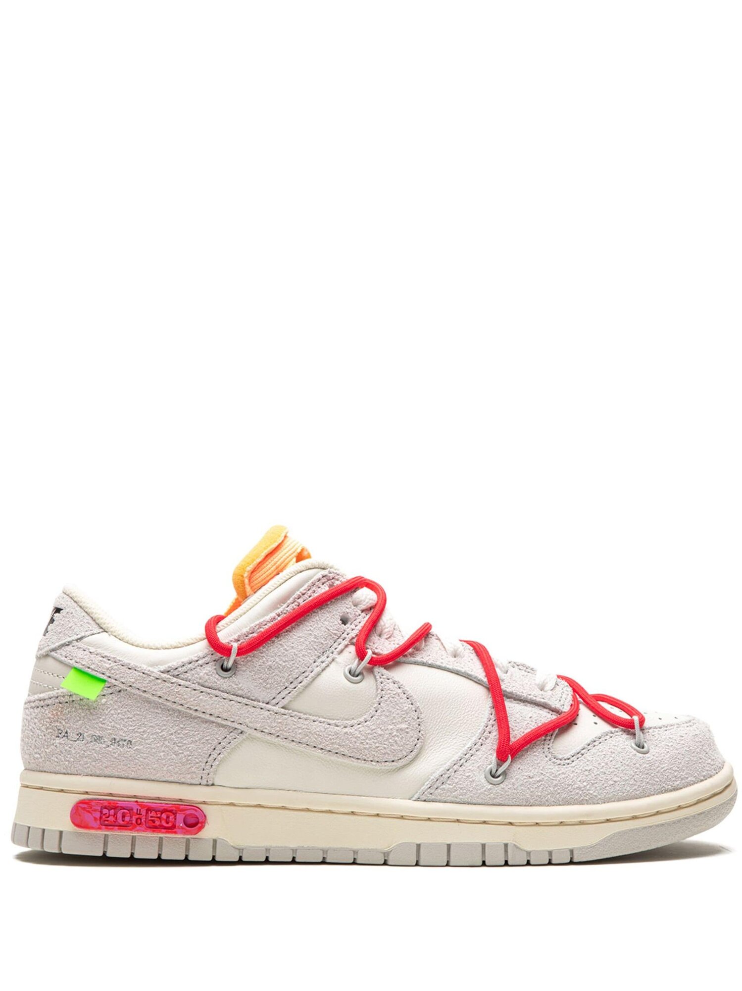 Кроссовки Dunk Low "Off-White - Lot 40" sneakers