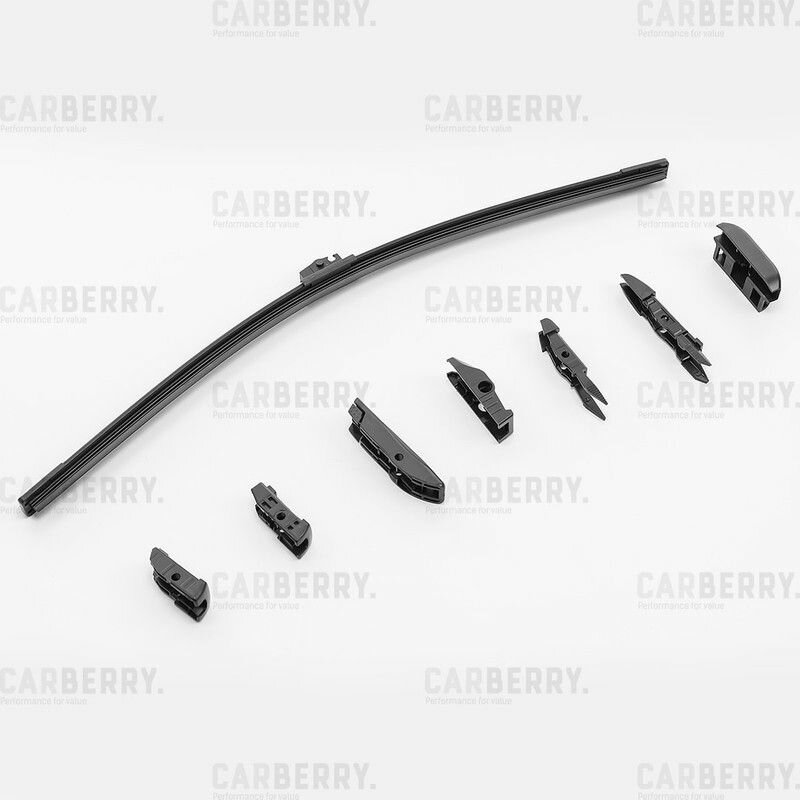 Универсальная бескаркасная щетка стеклоочистителя T-Flex 450 мм, Carberry 27CA45