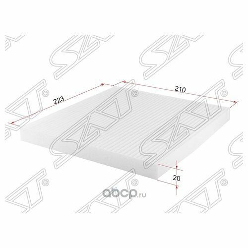 Фильтр салона NISSAN MARCH K13 10-/NOTE E12 12- Sat STAY684NS018