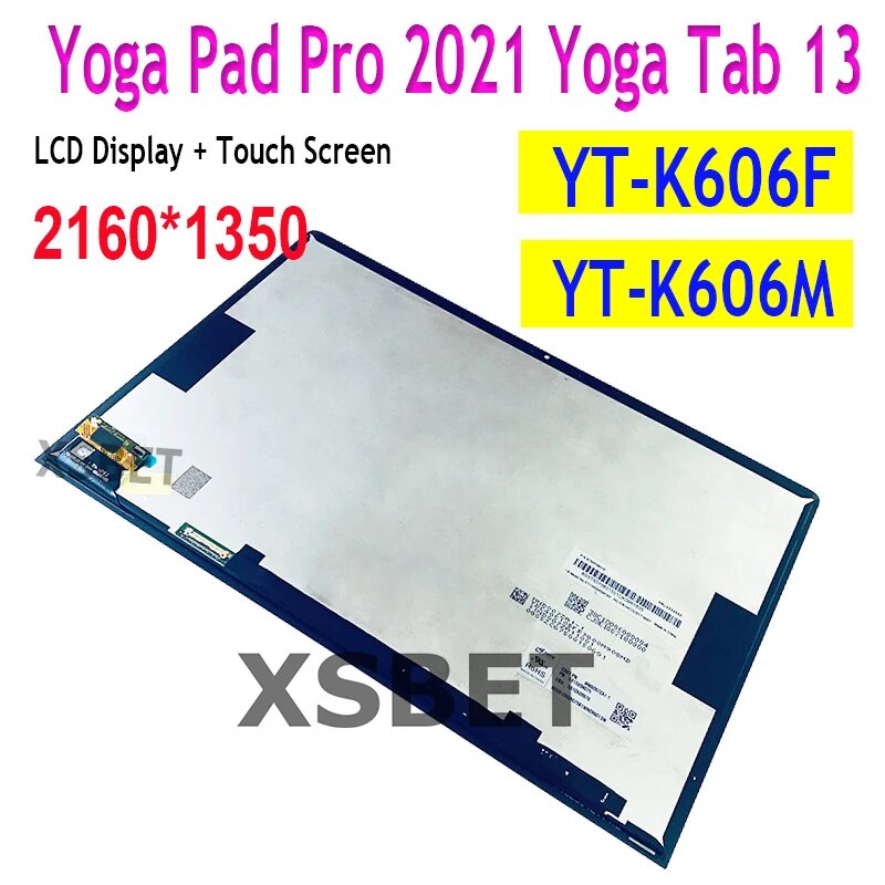 ЖК-дисплей для Lenovo Yoga Pad Pro 2021 Yoga Tab 13