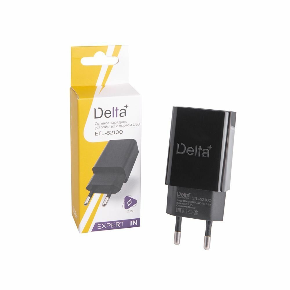 Блок питания DELTA+ ETL-52100 5V 2.1A