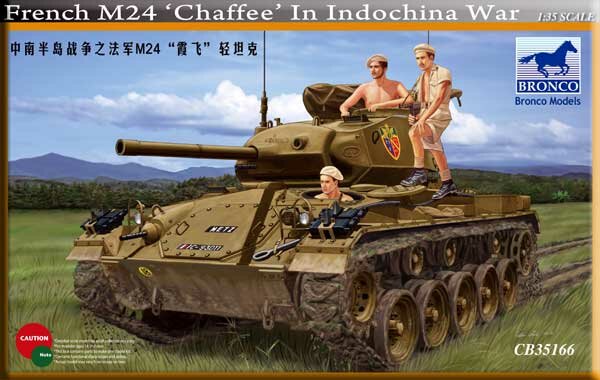 CB35166 Bronco Models Танк French M24 Chaffee 1/35