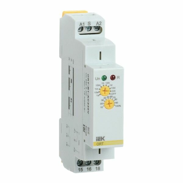 Реле времени ORT. 1 конт. 230 В AС