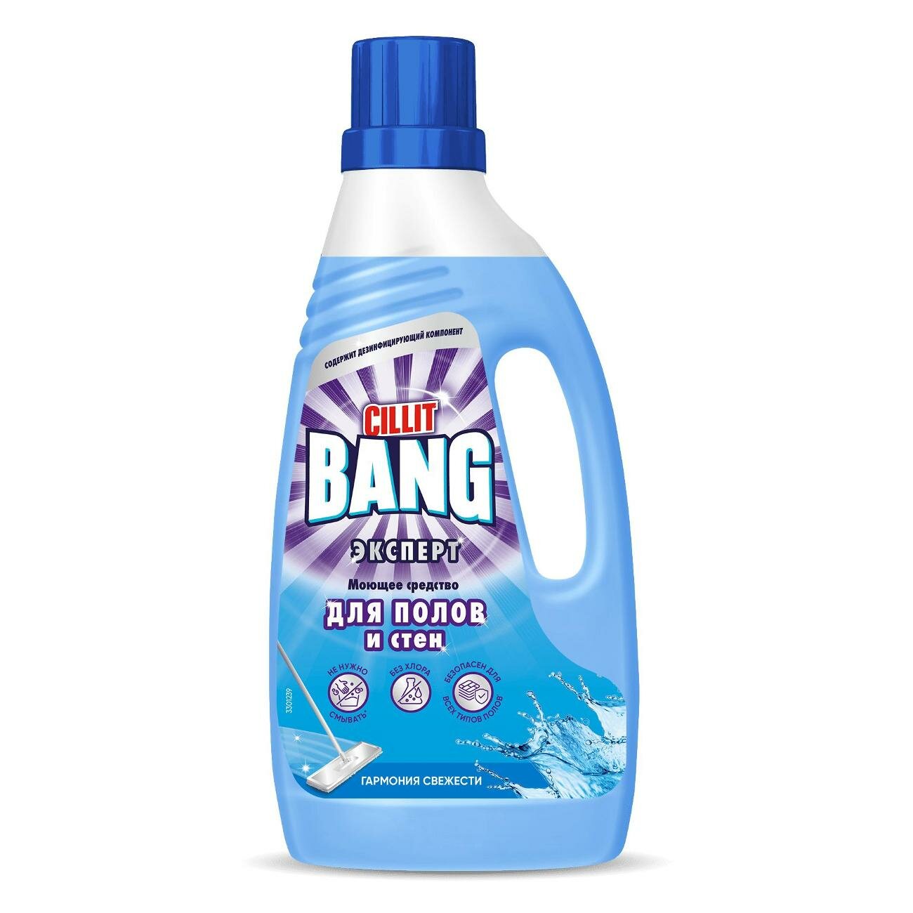 Моющее средство для полов и стен Cillit Bang Гармония свежести 3299580