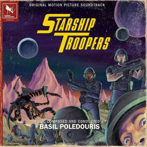 Виниловая пластинка саундтрек - STARSHIP TROOPERS (2 LP)