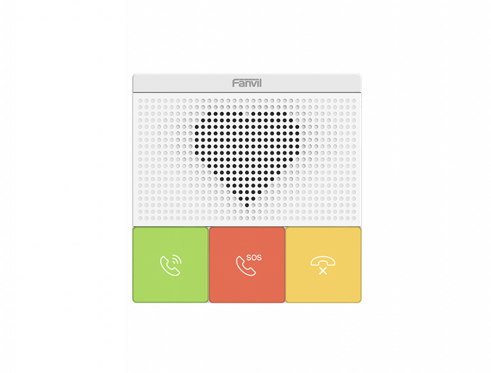 IP-аудиодомофон для медицинских учреждений Fanvil Y501, накладной, IP54, 3 кнопки, Wi-Fi