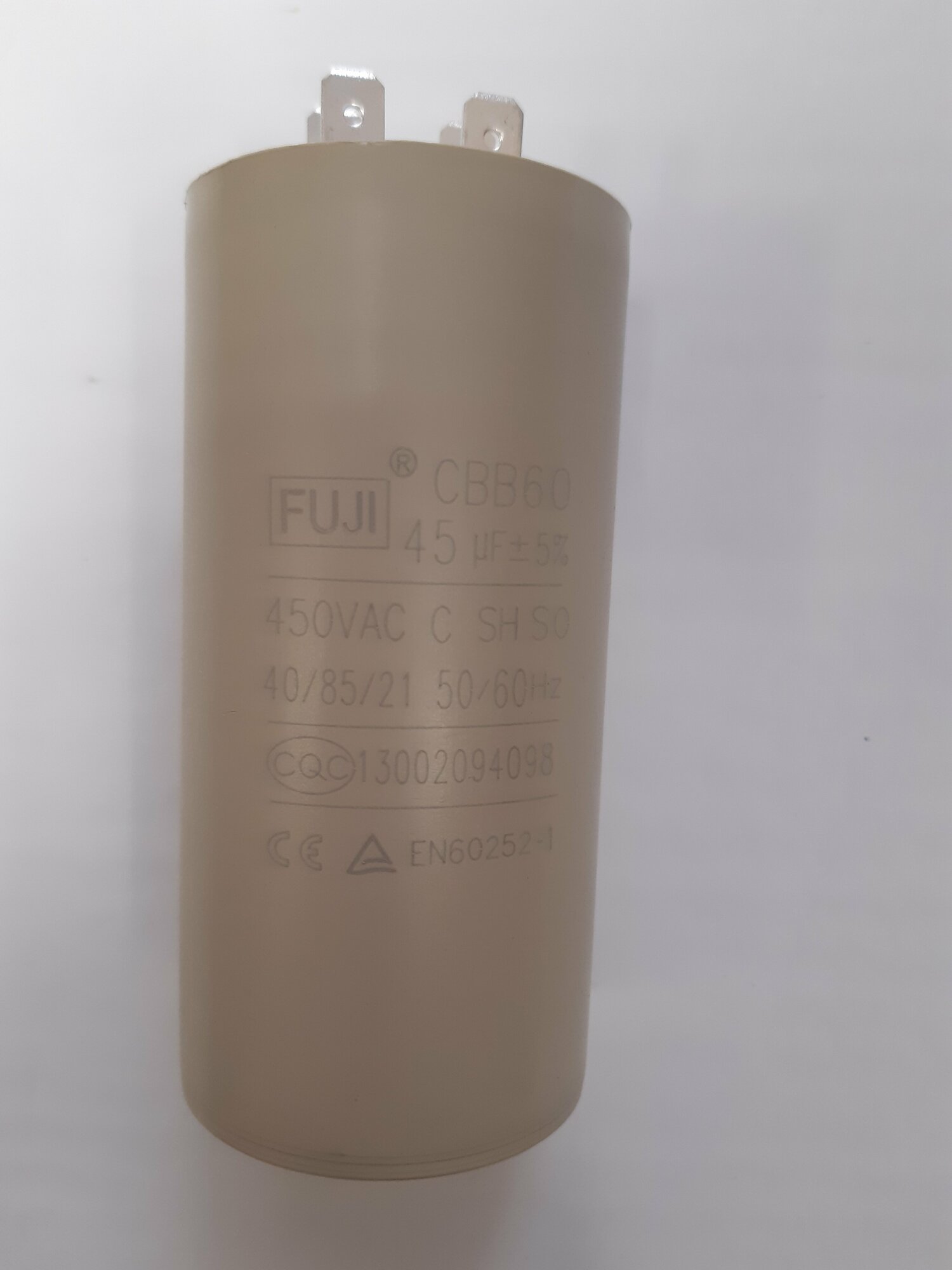 Конденсатор пусковой 45mF 450V CBB FUJI