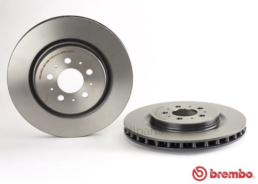 BREMBO 09.8615.11 Диск тормозной задн VOLVO: S60 00-