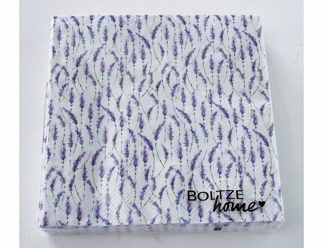 Бумажные салфетки 17х17 см, 20 шт, Boltze