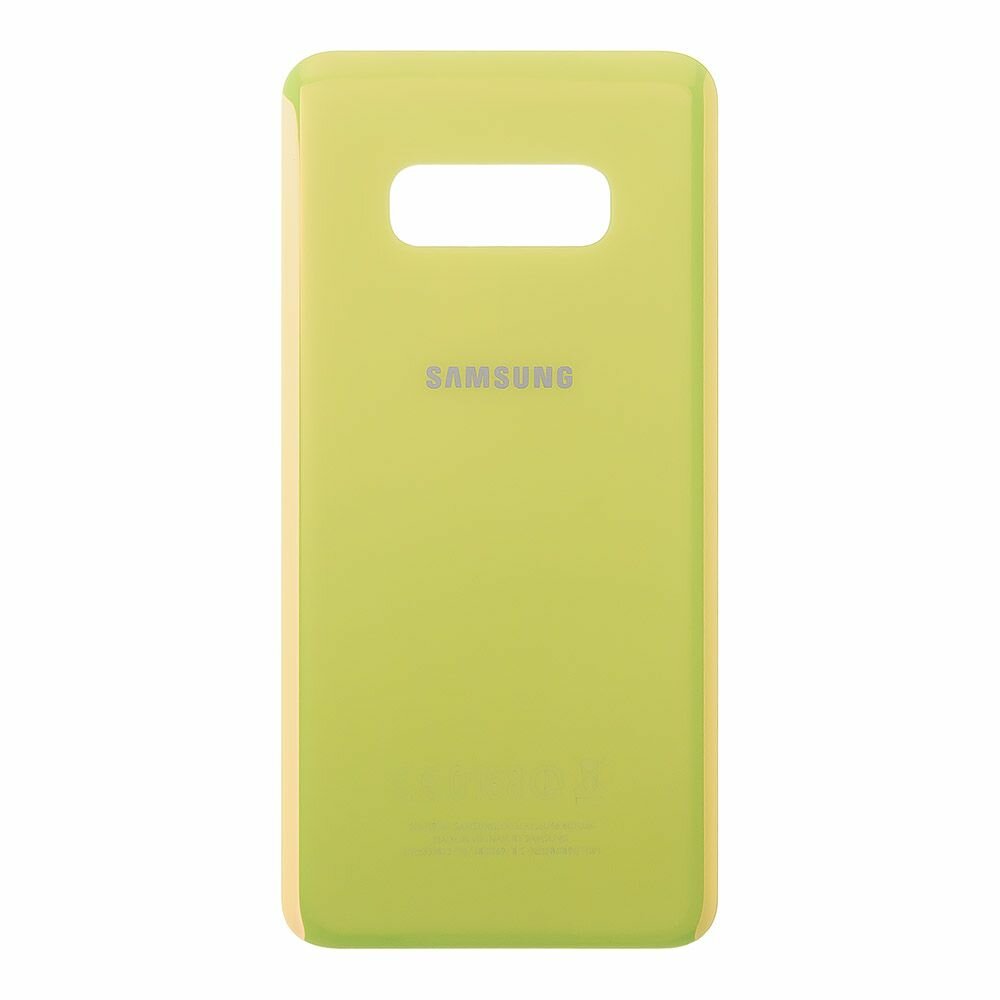Задняя крышка для Samsung Galaxy S10e SM-G970 (желтый)