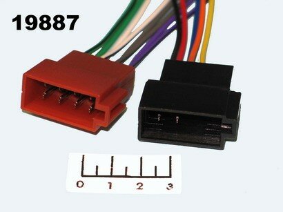 Разъем к автомагнитоле ISO 2*8шт