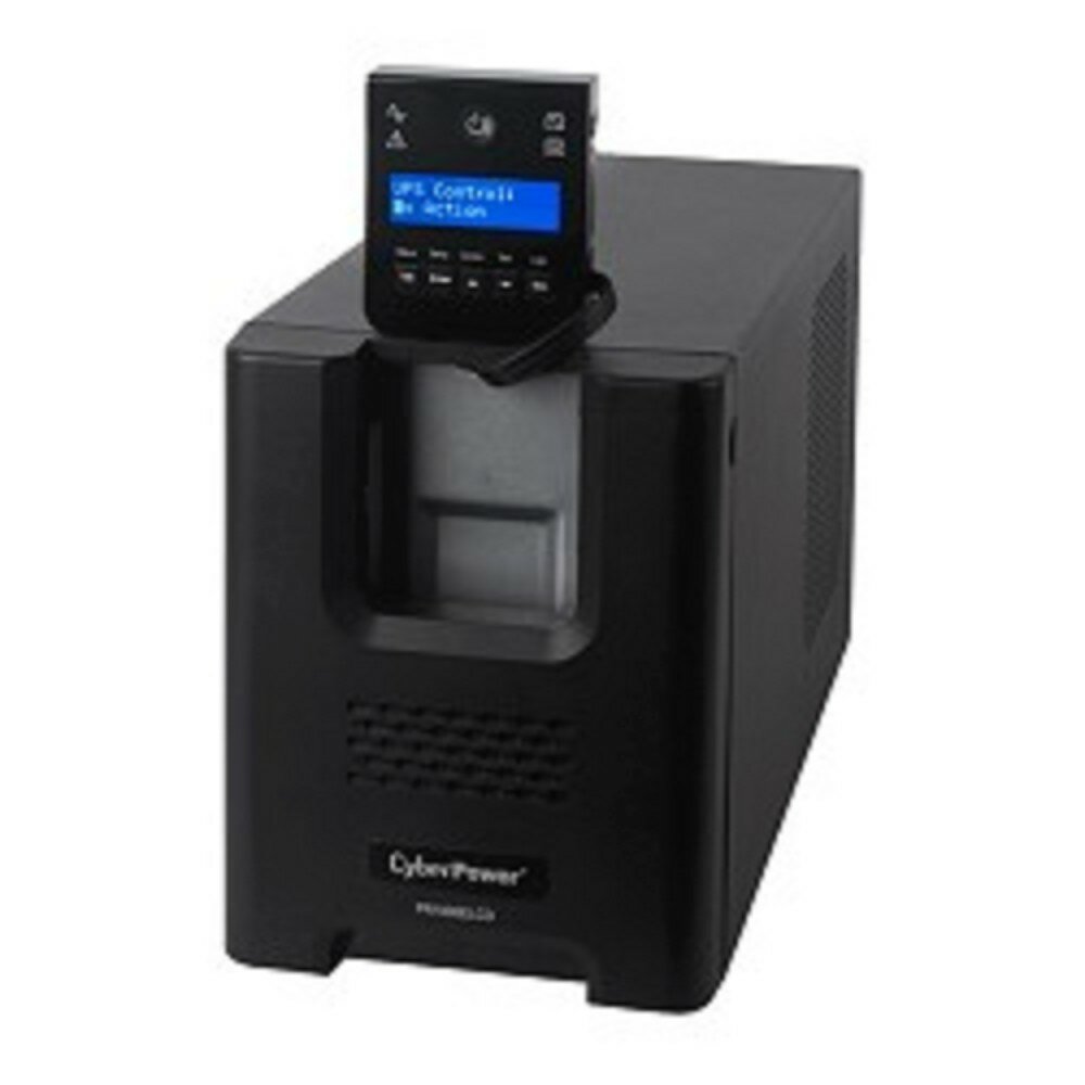 ИБП CyberPower PR1000ELCD, интерактивный, 1000ВА, 900Вт, ЖК-дисплей, черный