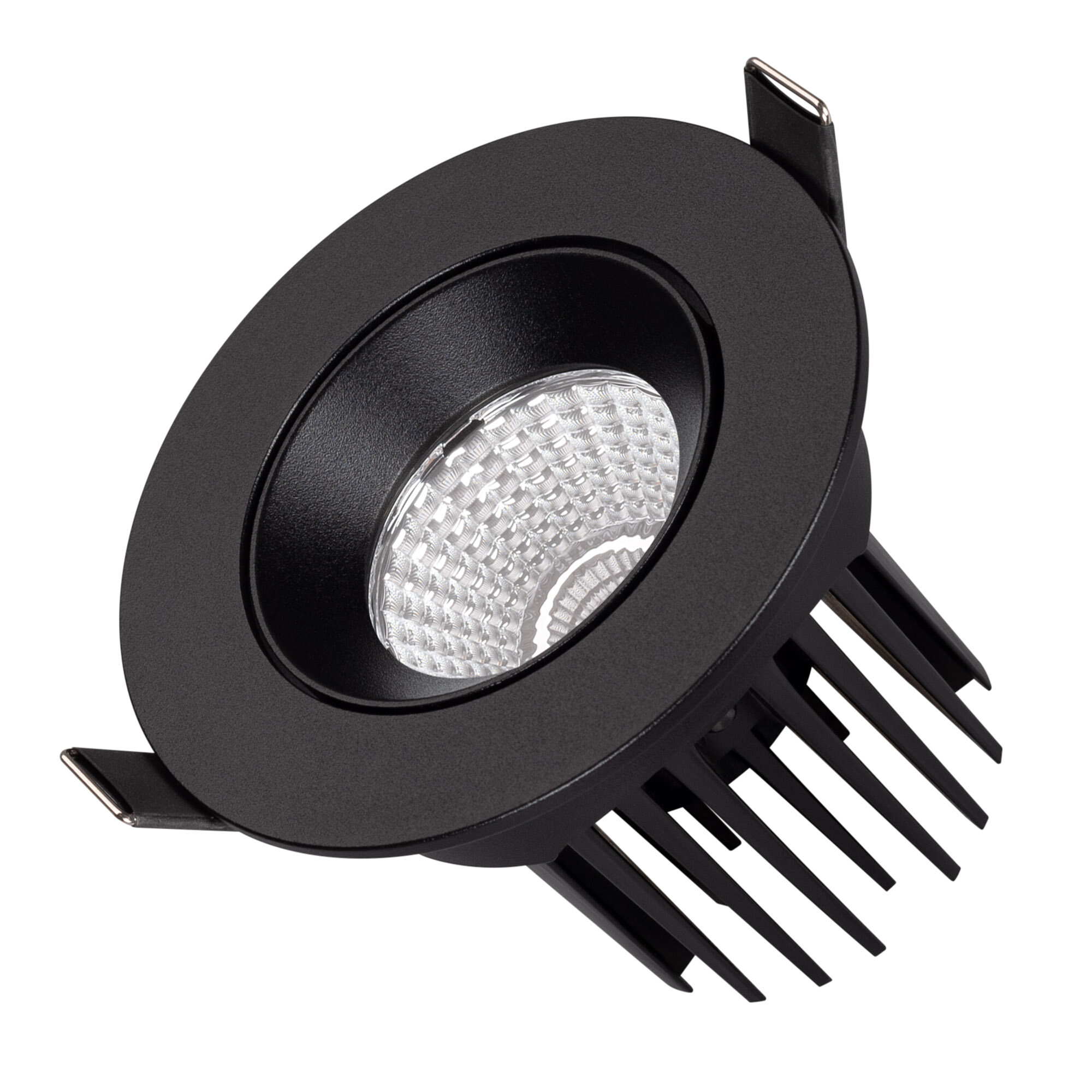 Светильник Arlight Светильник MS-ATOLL-BUILT-TURN-R94-10W Warm3000 (BK, 60 deg, 230V) (Arlight, IP54 Металл, 5 лет)