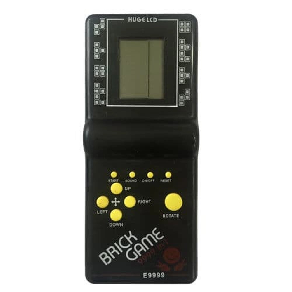 Тетрис (Brick Game) 9999 игр портативная приставка (чёрный) Brick Game Чёрный