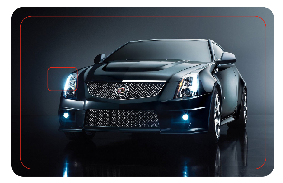 Наклейка на банковскую карту, стикер на карту, машины кадилак черный