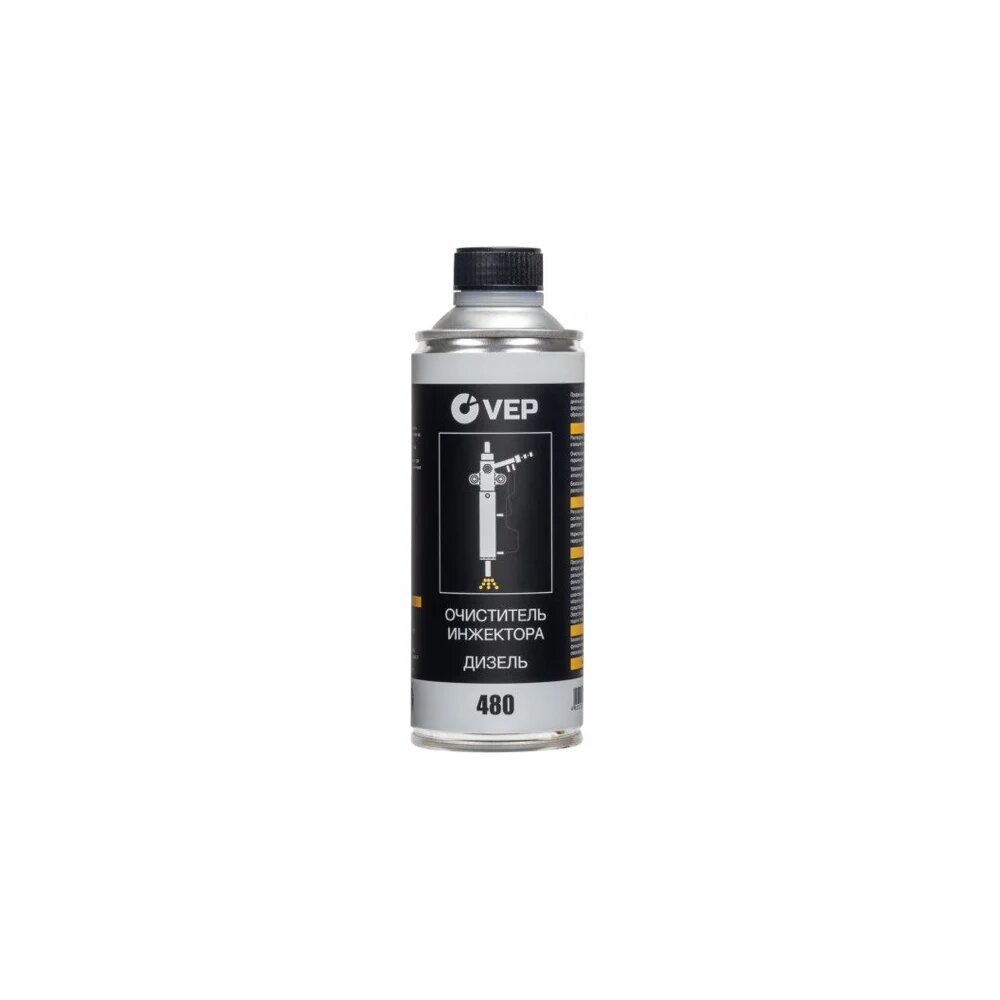 Очиститель инжектора VEP Дизель DC00480.12 480 л, быстрая жидкая формула для очистки форсунок дизельного двигателя