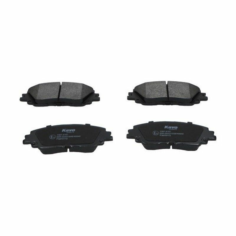 Колодки тормозные дисковые передние DELPHI LP3596 для а/м Lexus, Toyota