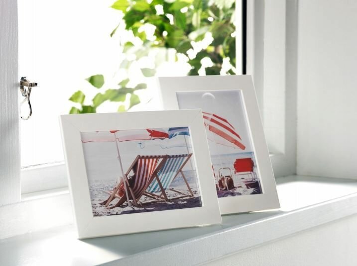 Рамка Ikea белая 10*15 — фото 1