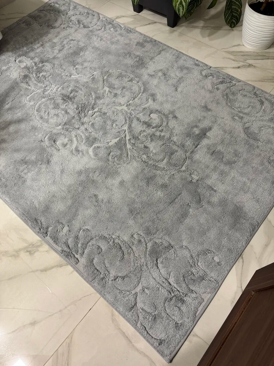 Коврик для ванны и туалета Natali's Carpets большой 100х200 см Турция